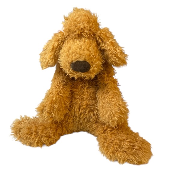 Jellycat | Toys | Jellycat Muffin Puppy Fluffy Dog Plush Golden Shaggy ...